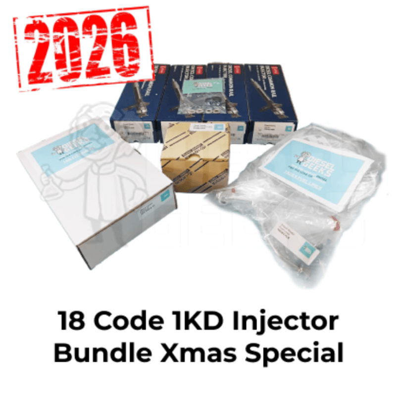18 Code 1KD Injector Bundle - Diesel Geeks